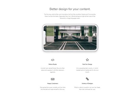 Custom Features Block 4 Mobirise Forums