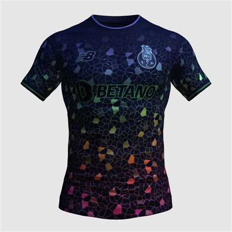 Fc Porto Rainbow Mosaic Third Kit Remake Fifa Kit Creator Showcase