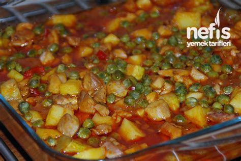 Fırında Sebzeli Tavuk Yemeği Nefis Yemek Tarifleri