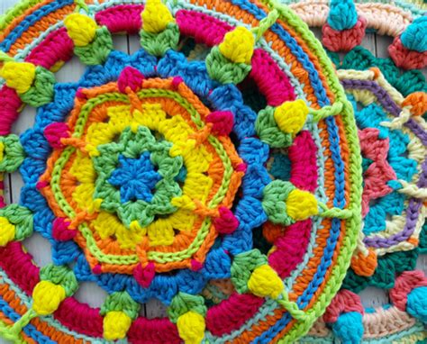 Ravelry Crochet Mandala Crochet Doily Hexie Splash Pattern By Best
