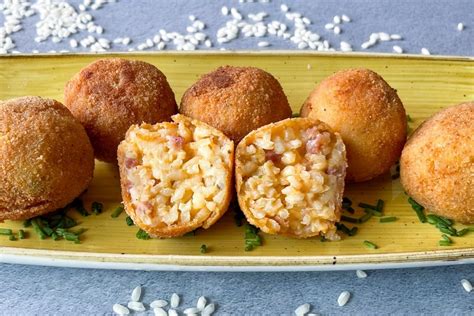 Arriba Imagen Receta Croquetas De Arroz Con Queso Abzlocal Mx