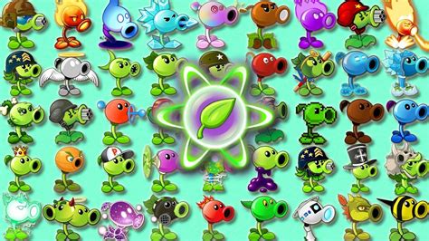 PvZ 2 Challenge All Best Pea Plants Vs Team Gravestones NOOB PRO