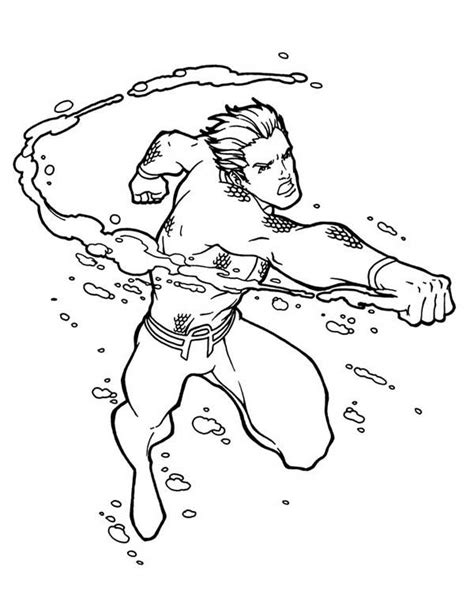 45 Desenhos Do Aquaman Para Imprimir E Colorir Pintar