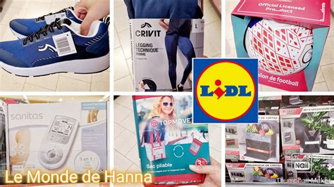 LIDL FRANCE ARRIVAGE 17 11 NOUVEAUTÉS YouTube