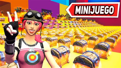PARED DEL LOOT BOLONCHO 100 COFRES ALEATORIOS FORTNITE MINIJUEGOS