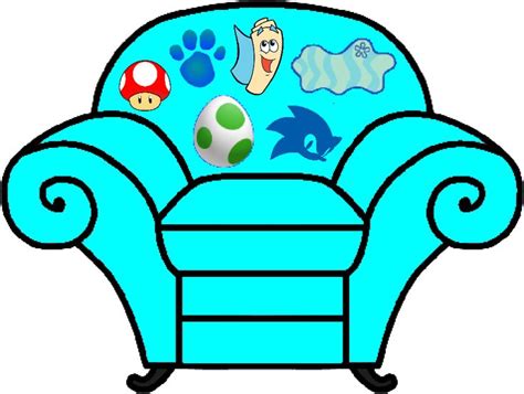 Sonic S Clues Thinking Chair Thinking Chair Blues Clues Mario