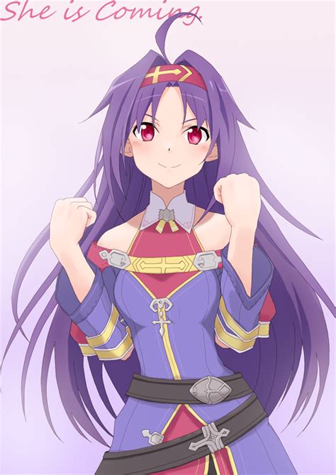 Konno Yuuki Sword Art Online Image 2422101 Zerochan Anime Image