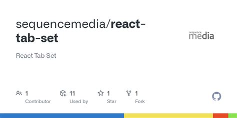 React Tab Set Index Tsx At Master Sequencemedia React Tab Set GitHub