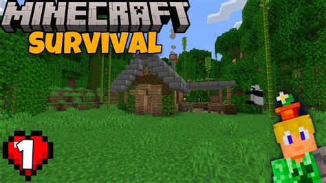 The Starter House Episode Minecraft Lets Play Youtube