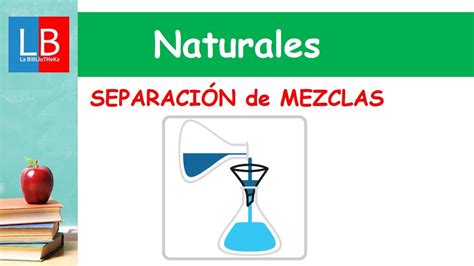 Métodos de SEPARACIÓN de MEZCLAS para niños PRIMARIA YouTube