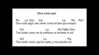 Ezama Dios esta aquí Acordes Chords ChordU