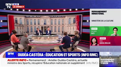 Amélie Oudéa Castéra est nommée à la tête d un ministère élargi de l
