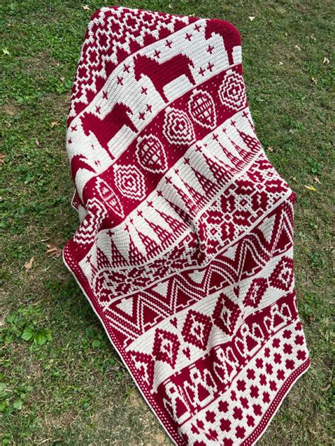 Free Cal Mosaic Nordic Winter Afghan Artofit