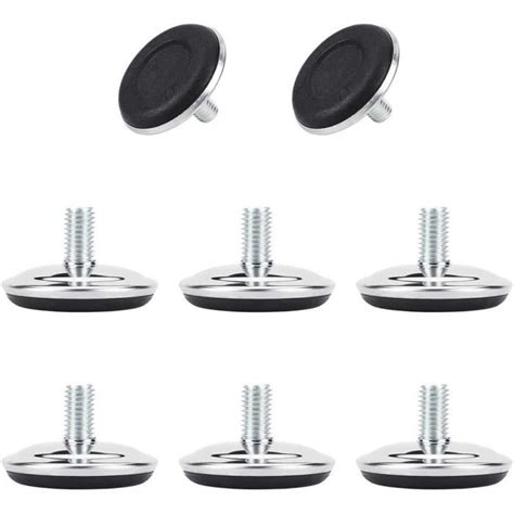 8Pcs Pieds De Nivellement Meuble Réglable Pied Réglable Patin De Meuble