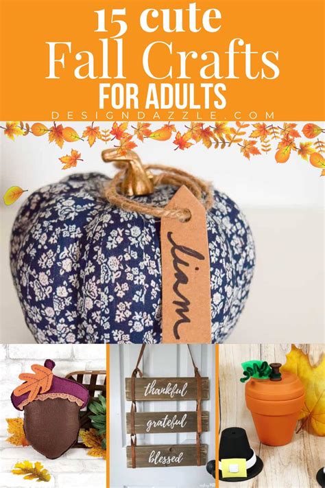 15 Fall Crafts For Adults Design Dazzle