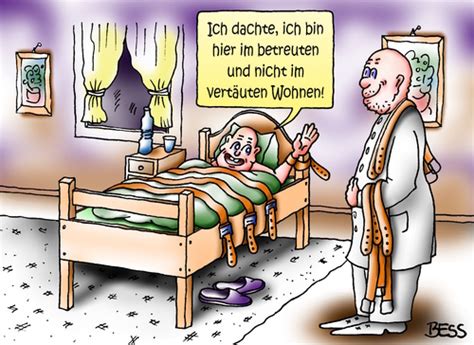 vertäutes Wohnen von besscartoon Philosophie Cartoon TOONPOOL