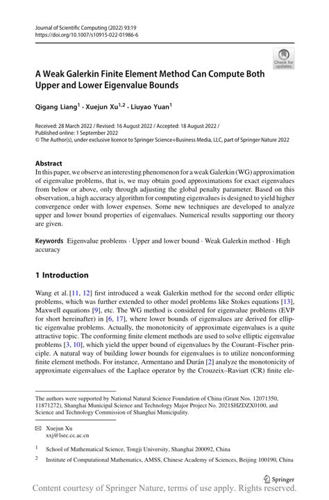 a weak galerkin finite element method can compute both upper and lower eigenvalue bounds