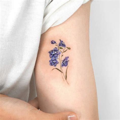 101 Best Delphinium Tattoo Ideas That Will Blow Your Mind