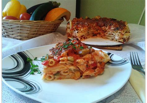 Makaronowy Tort Z Bani I Kurczakiem Doradcasmaku Pl