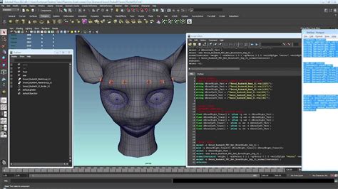 s3 18 mel scripting face rig proportions part 3 youtube