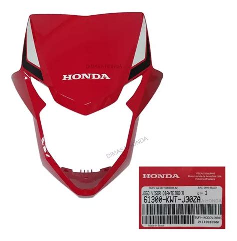 Carenagem Farol Xre 300 Vermelho Rally 2021 Original Honda Frete grátis