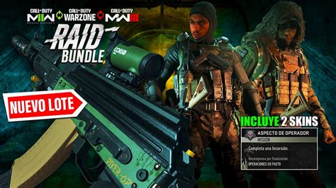 Lote GAZ RAID TEMPORADA 1 Para WARZONE MW2 Y MW3 2 SKINS YouTube