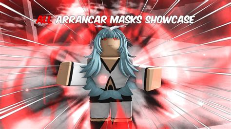 Type Soul All Arrancar Masks Showcase Youtube