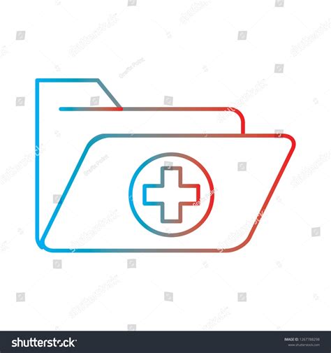 Vector Medical Folder Icon Shutterstock