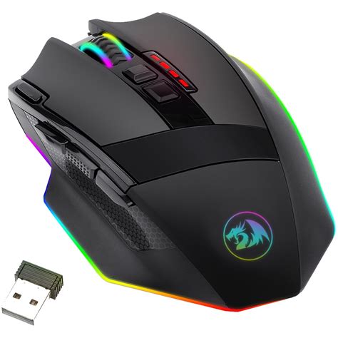 Mouse Gaming Wireless Redragon Sniper Pro Iluminare Rgb Negru Emag Ro