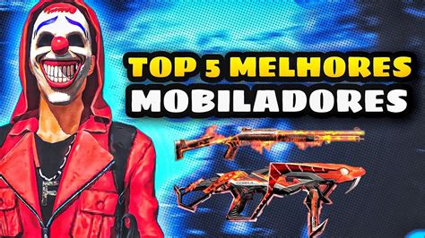 TOP 5 MELHORES MOBILADORES DO CENÁRIO MOBILADOR FREE FIRE YouTube