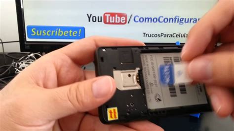 Como Colocar Una Tarjeta Sim Card Huawei Ascend Y300 Comoconfigurar