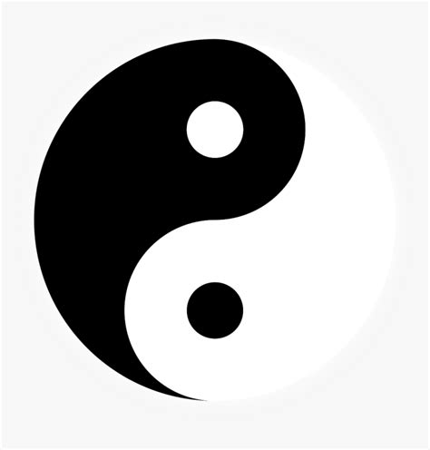 Transparent Yinyang Png Ying Yang With Transparent Background Png