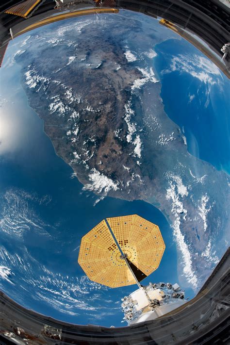 Una fotografía de la NASA muestra cómo se ve México desde el espacio