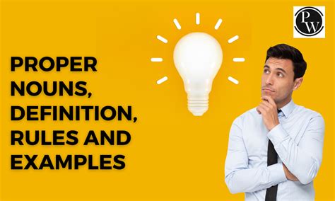 Proper Nouns Definition Rules And Examples