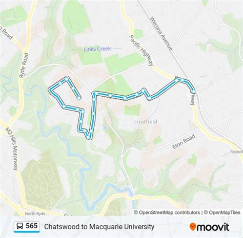 565 Route Schedules Stops Maps Lindfield Station Updated