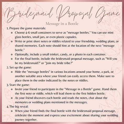 Minimal Bridesmaid Proposal Card Template Printable Bridesmaid
