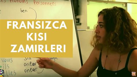 Frans Zca Dersler Ki I Zamirleri Les Pronoms Personnels