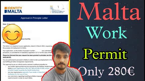 FREE MALTA WORK VISA FROM INDIA MATA WORK PERMIT IN LESS EDUCATION