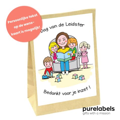 PureLabels Dag Van De Leidster Relatiegeschenken