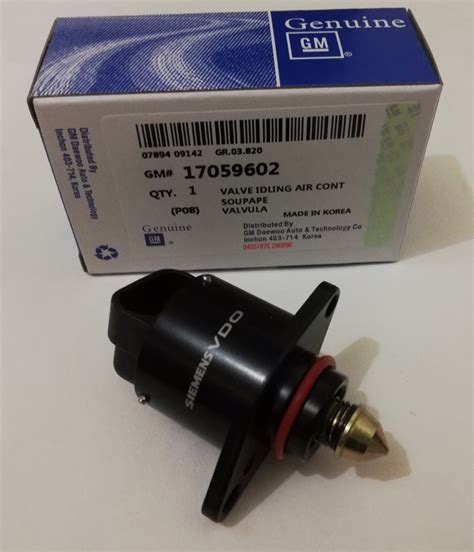Sensor Valvula Minimo Iac Chevrolet Aveo Ls Original Gm MercadoLibre