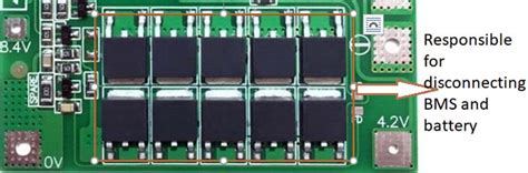 Lithium Ion Battery Management And Protection Module Bms Off