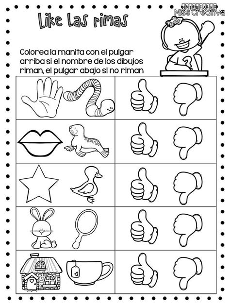 Digo Y Encuentro Rimas Para Aprender Jugando Material Educat