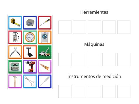 Clasificación de los artefactos Group sort