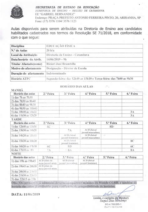 Modelo De Requerimento Para Diretor De Escola Vários Modelos