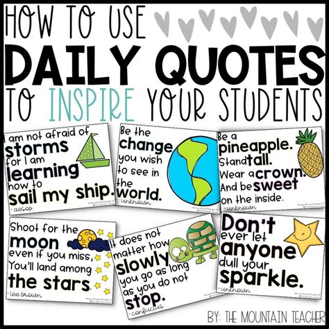 Classroom Quotes Elementary At Amy Moore Blog