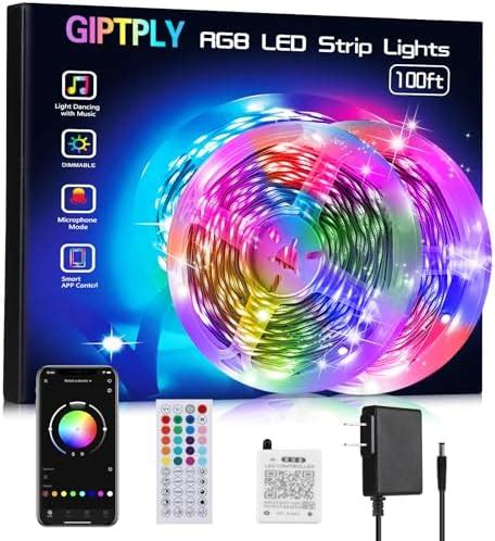 Amazon 50ft Led Strip Lights Tenmiro Smart Led Lights Strip Music