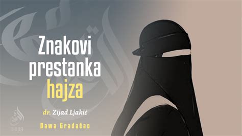 ZNAKOVI PRESTANKA HAJZA dr Zijad Ljakić YouTube