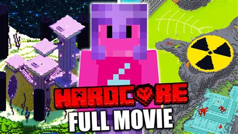 I Survived Days In Hardcore Minecraft Full Movie Youtube