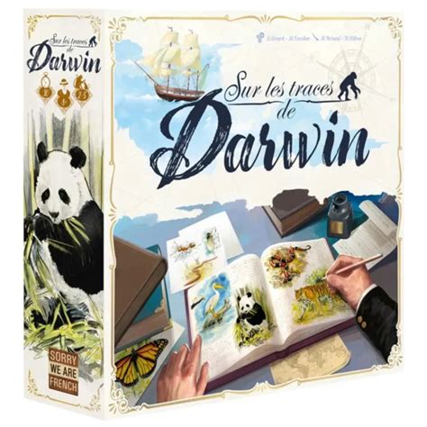 Acheter Sur les Traces de Darwin Jeu de société Ludifolie