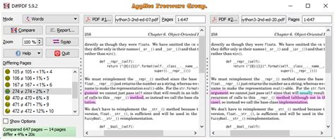 [v6 1 x] diffpdf compare pdf files quickly and easily appnee freeware group